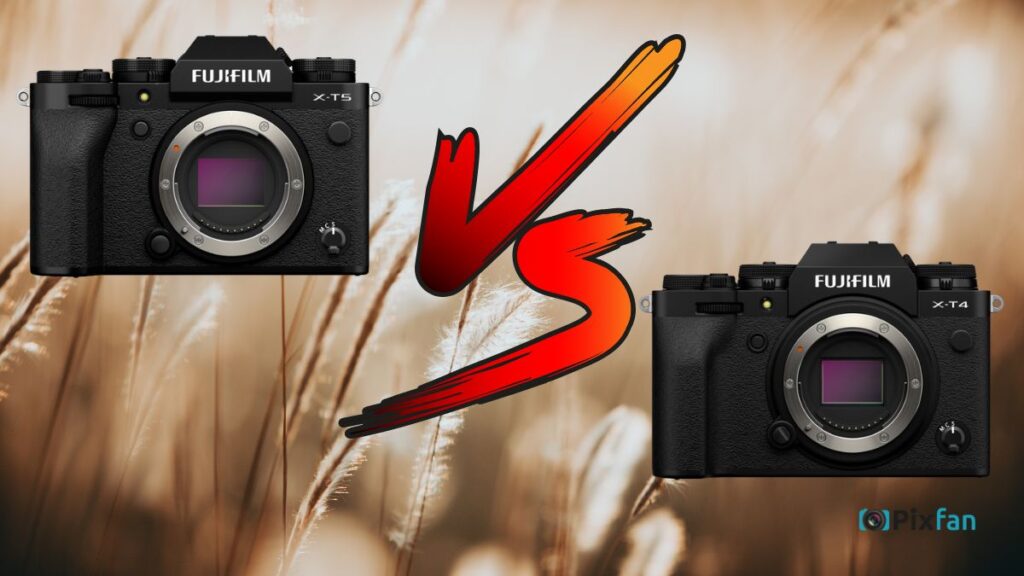 Fujifilm X-T5 vs X-T4 : quelles évolutions ? – Pixfan.com